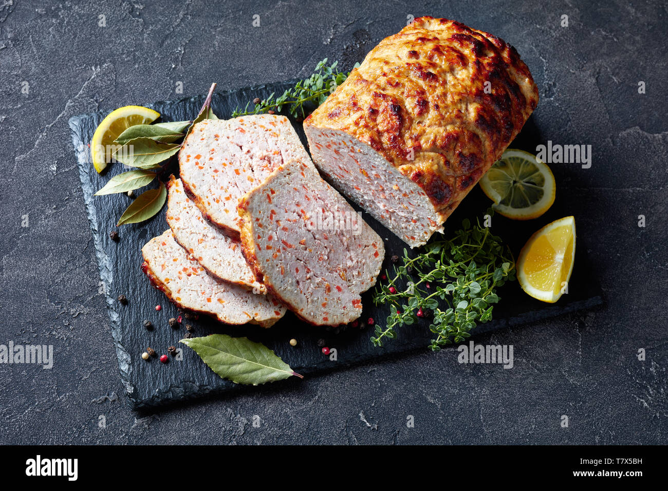 Chicken terrine hi-res stock photography and images - Alamy