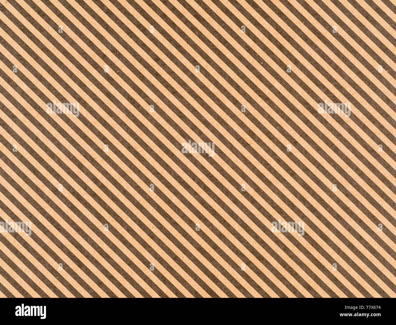 Brown craft paper with a black diagonal lines Stock Photo - Alamy