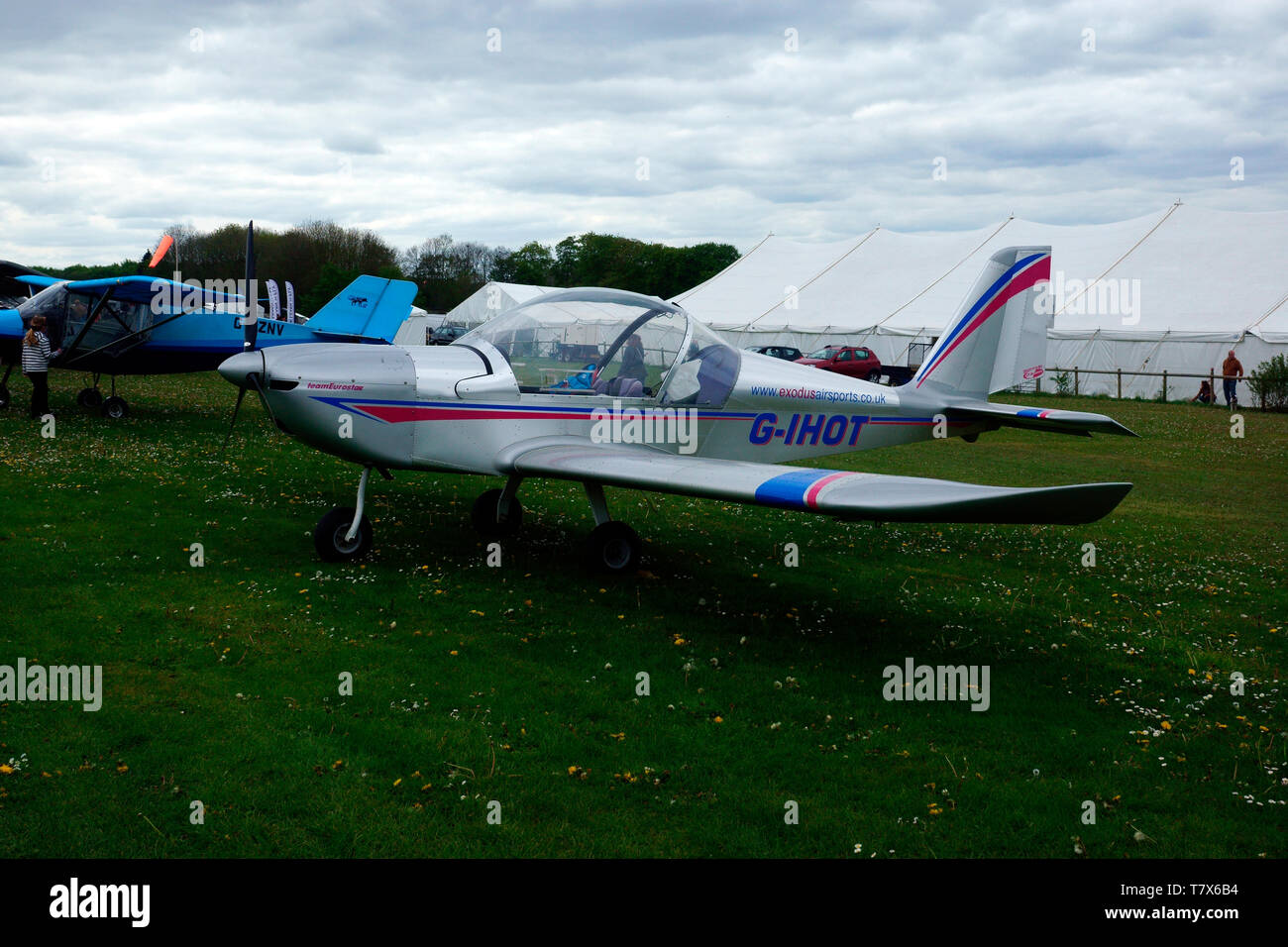 COSMIK EV-97 EUROSTAR, G-IHOT EGHP Stock Photo - Alamy