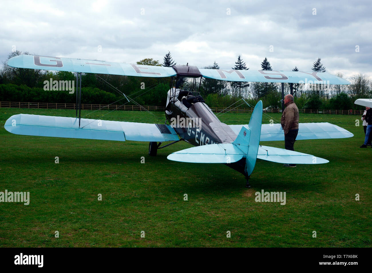 Raf tiger moth 1940 hi-res stock photography and images - Alamy