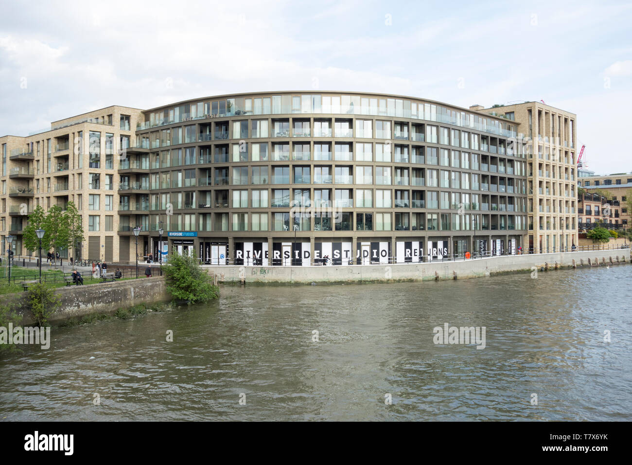 The new Riverside Studios, Queen Caroline Street, Hammersmith, London ...