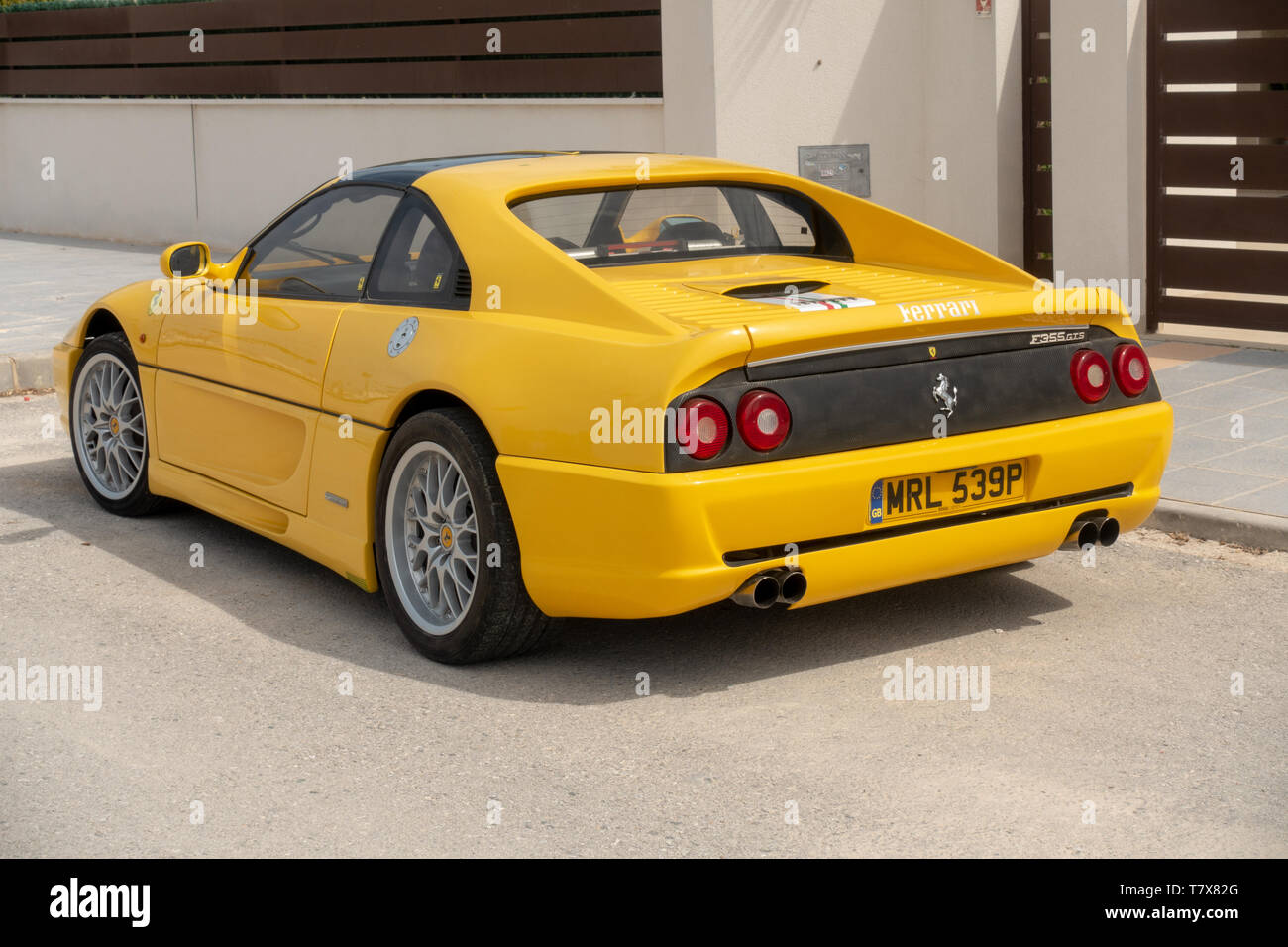 Ferrari F355 GTS car Stock Photo - Alamy