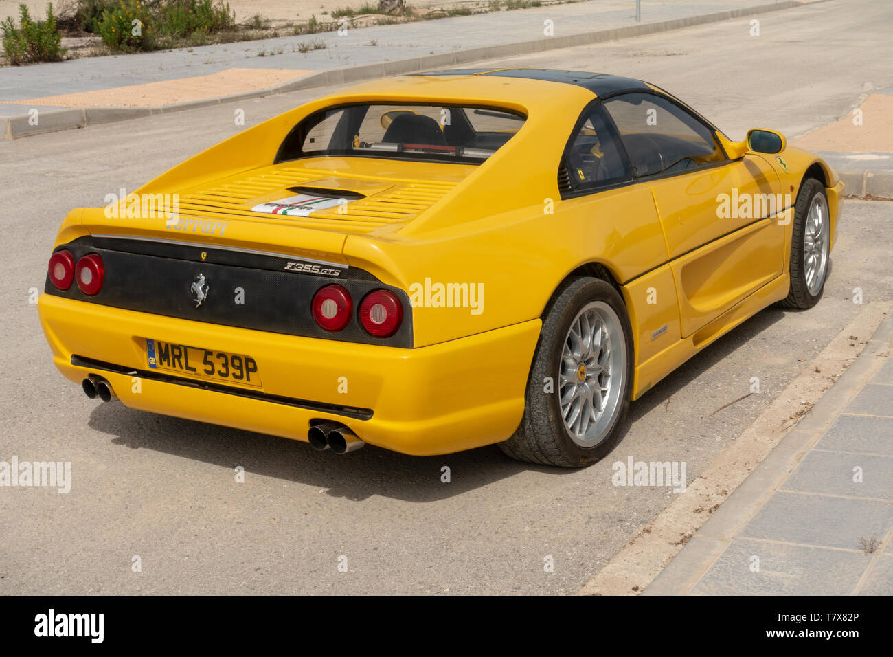 Ferrari F355 GTS car Stock Photo - Alamy