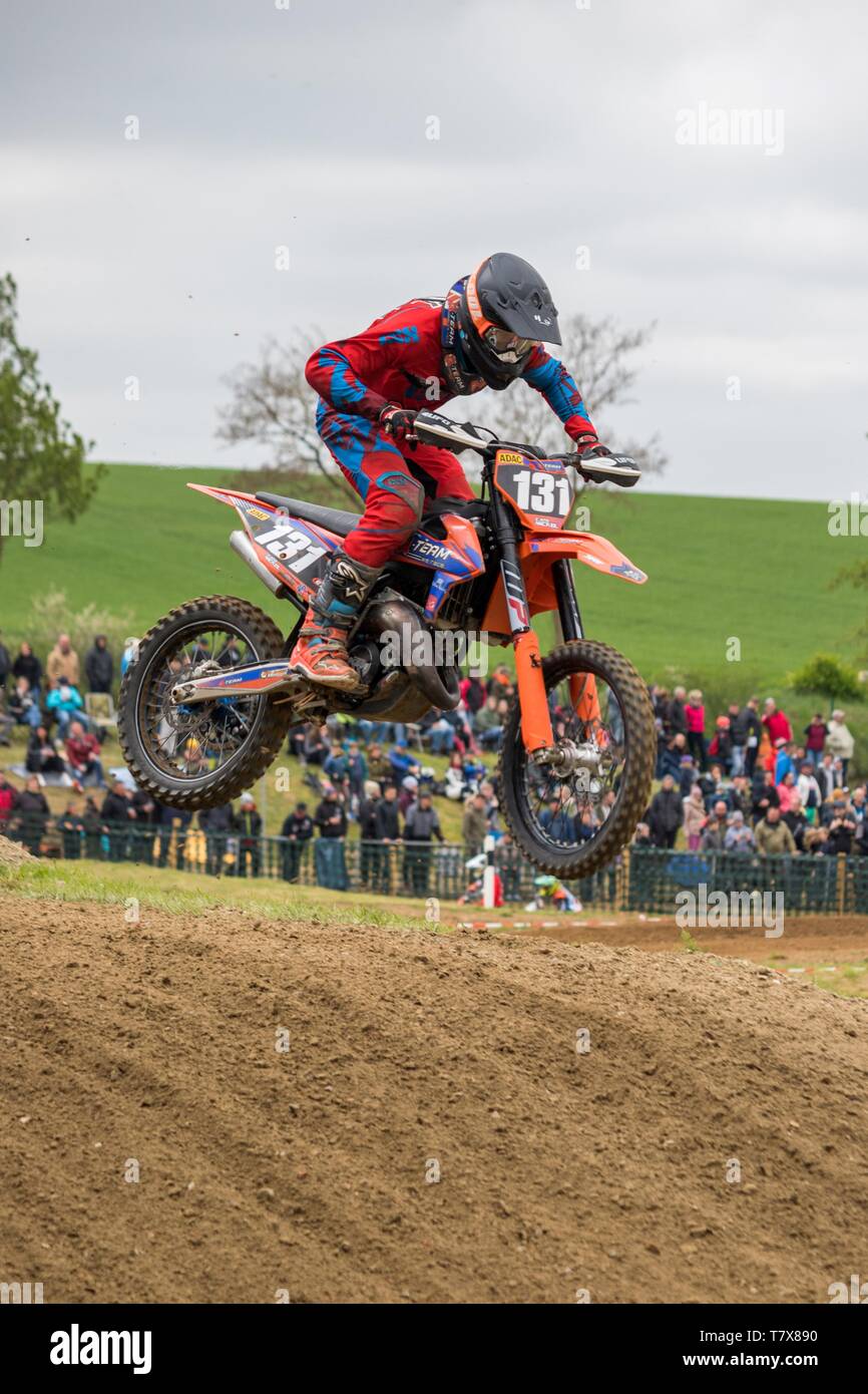 Motorcross jump hi-res stock photography and images - Alamy