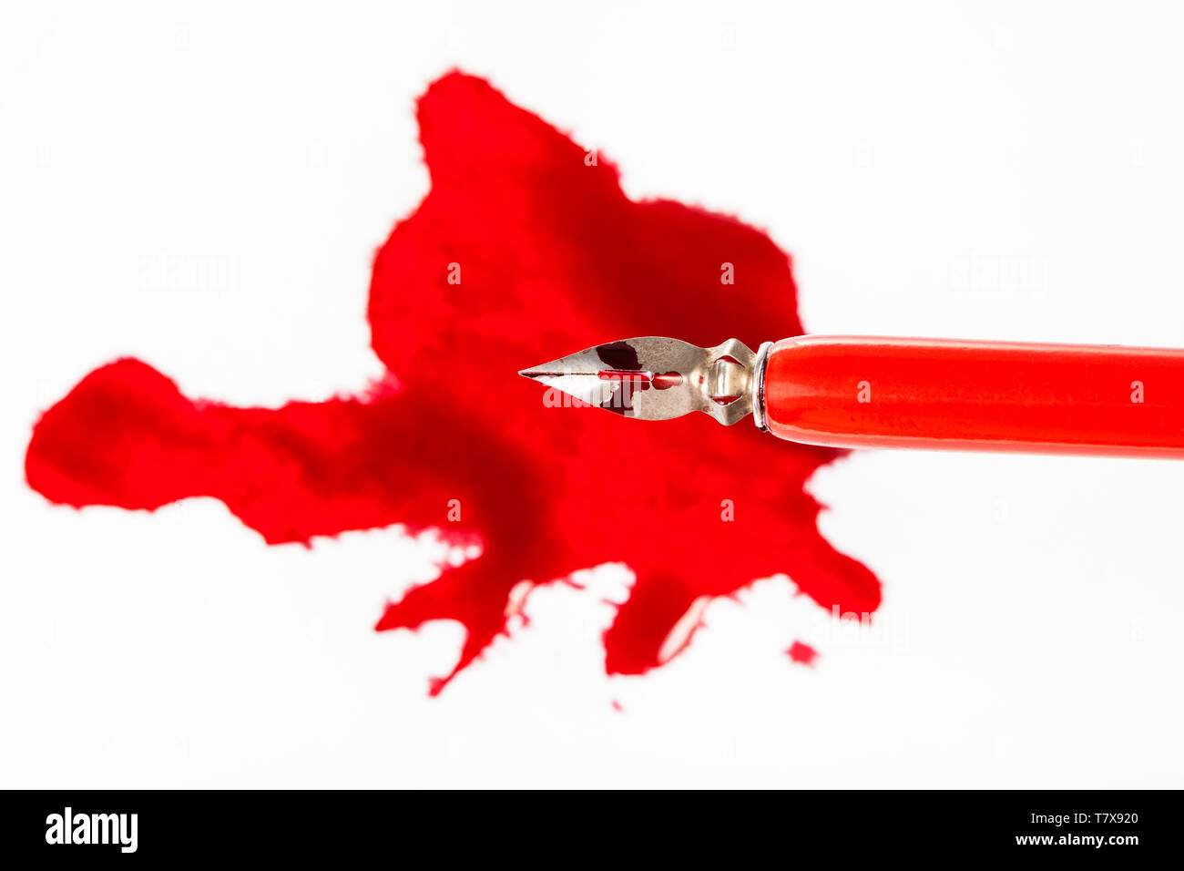 Ink blot drawing hi-res stock photography and images - Alamy