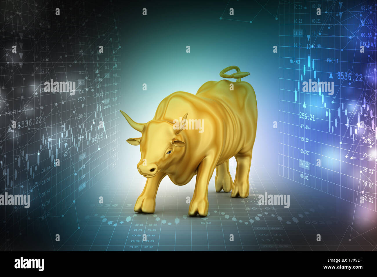 Bullish movement hi-res stock photography and images - Alamy