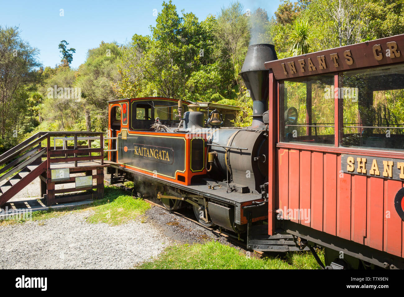 Steam engine new zealand hi-res stock photography and images - Alamy