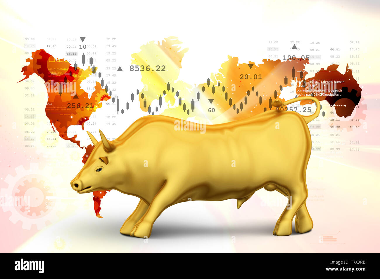 Bullish movement hi-res stock photography and images - Alamy