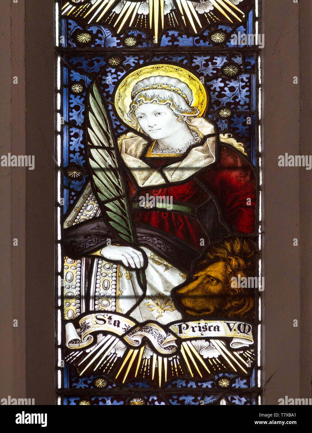 Mary Anne Garrett Memorial stained glass window female martyrs 1897 ...