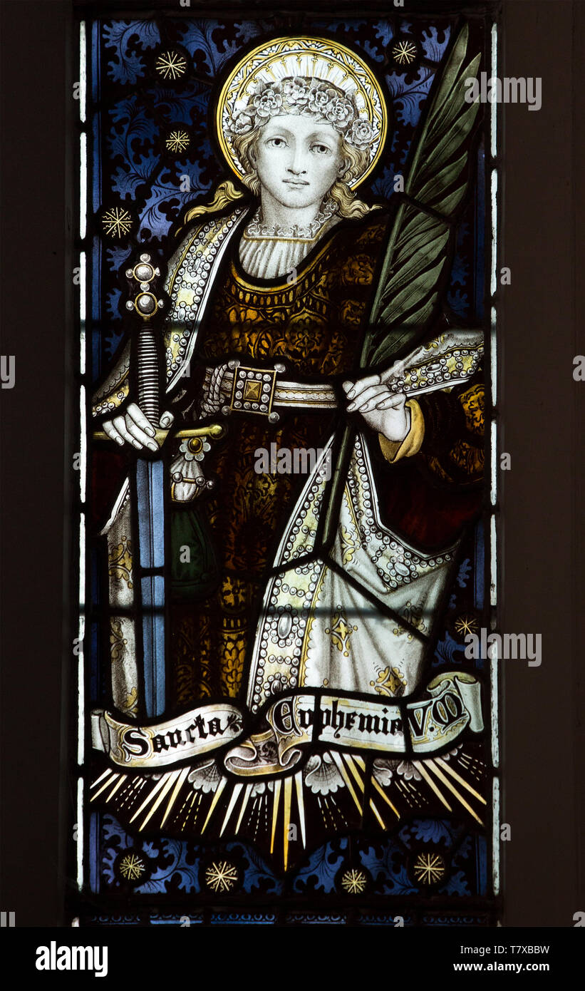 Mary Anne Garrett Memorial stained glass window female martyrs 1897 ...