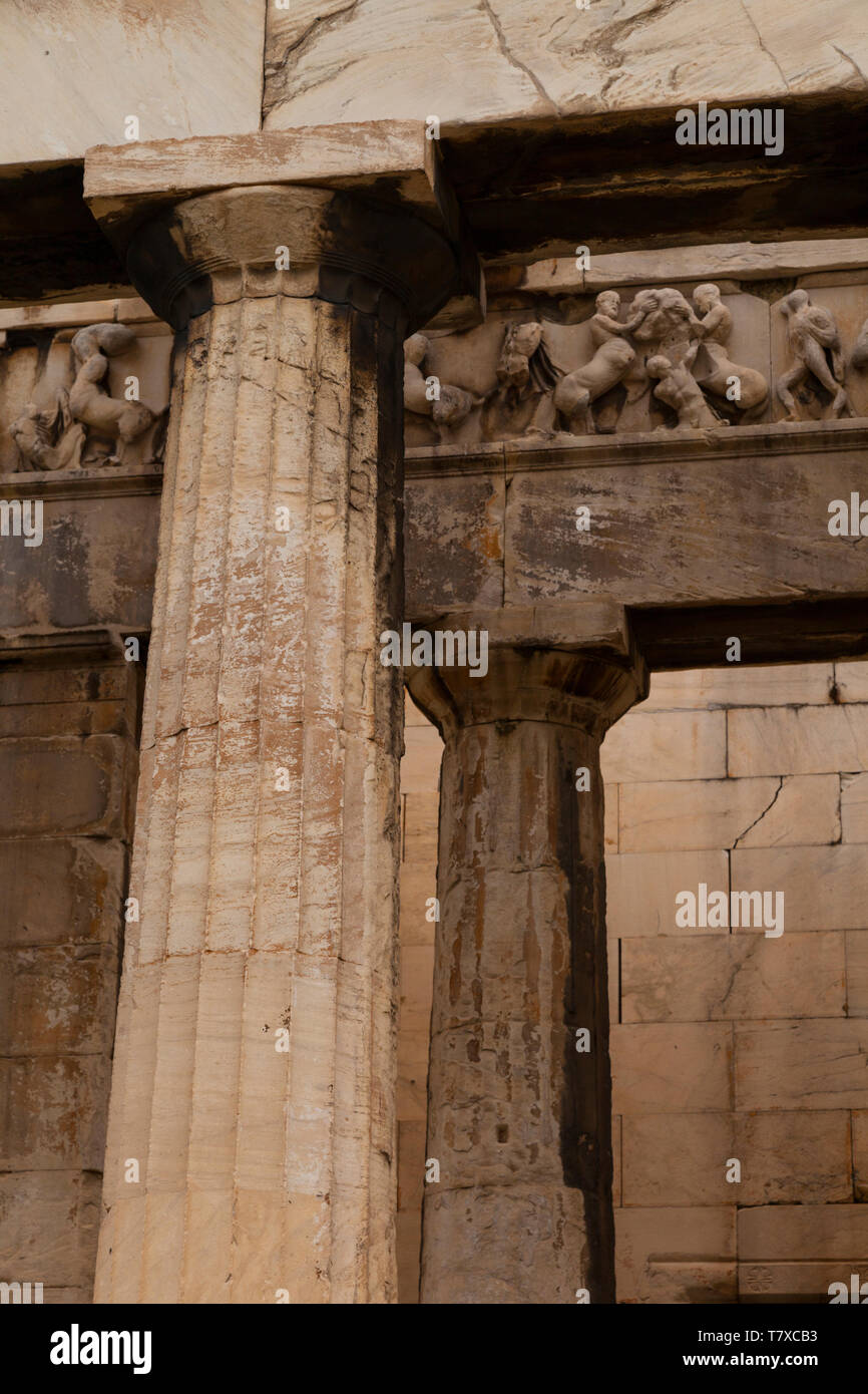 Columnas Dóricas En La Antigua Grecia ARQUITECTURA GRIEGA