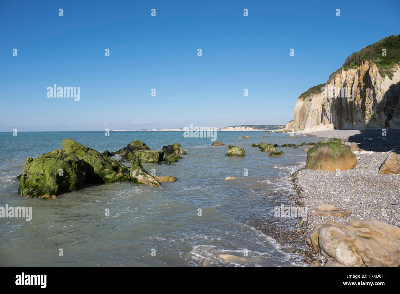 Normandy coast town hi-res stock photography and images - Alamy