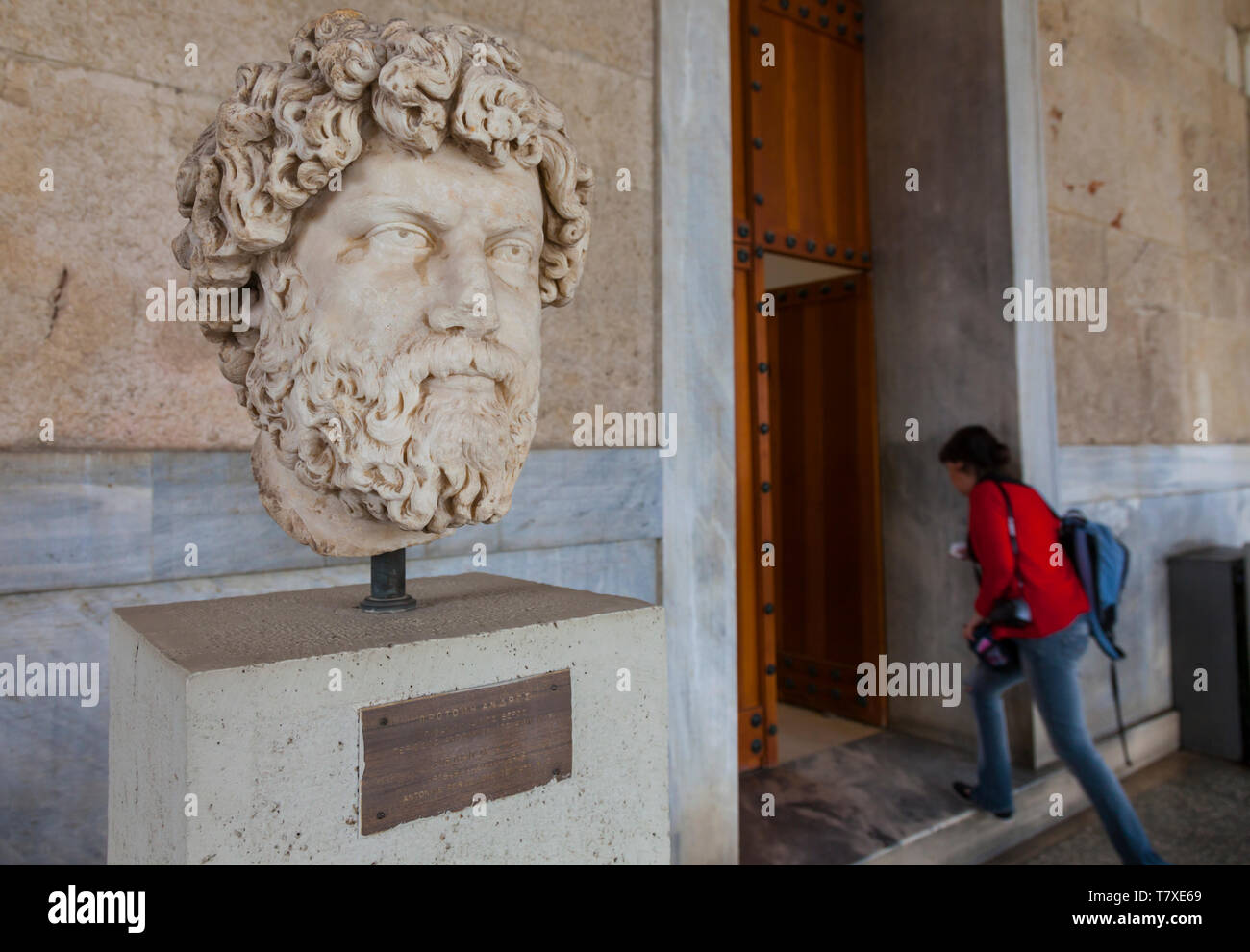 Museo del Ágora. Pórtico de Atalo. Ágora Griega. Acrópolis. Atenas ...