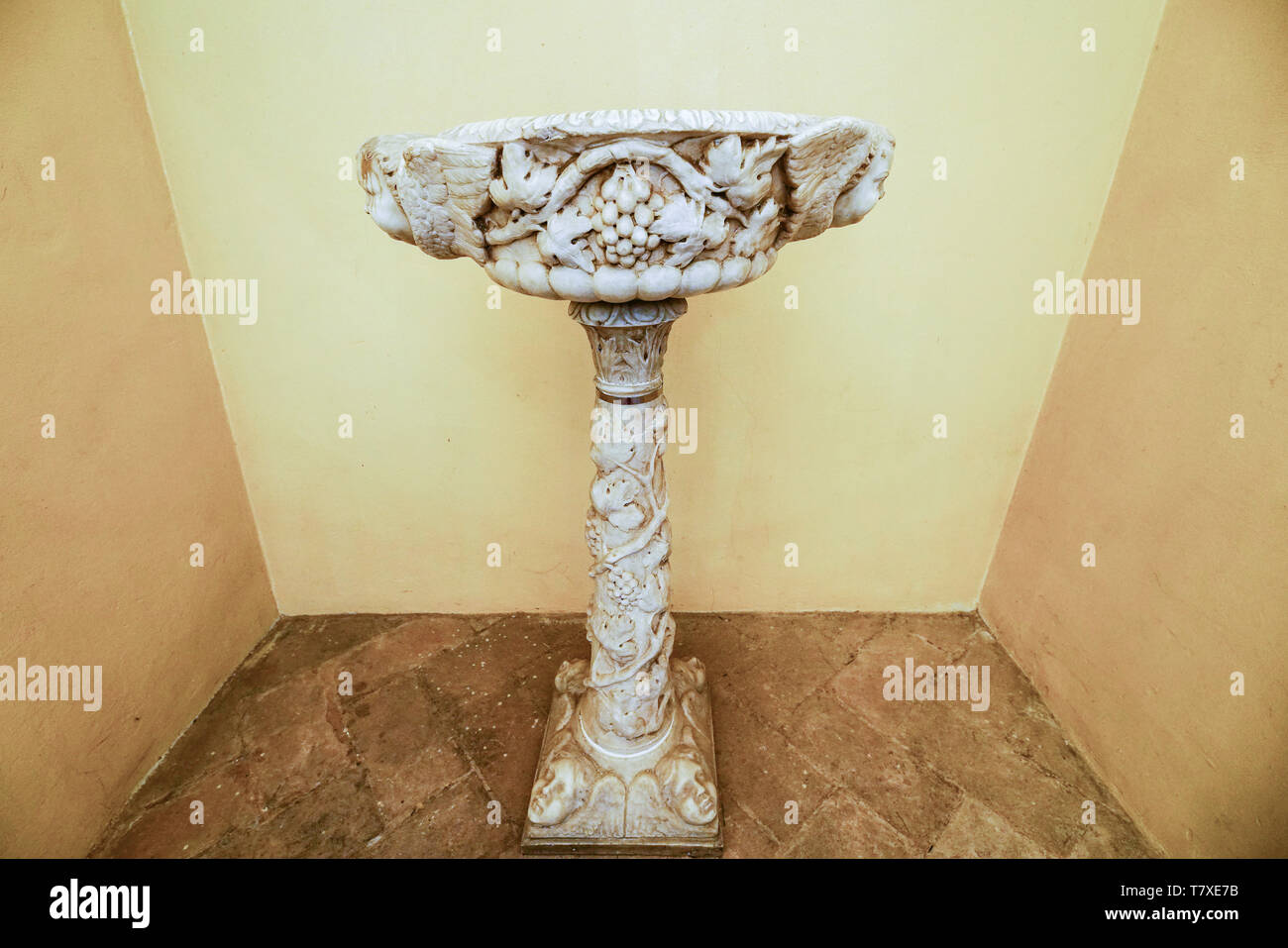 Baptismal font chapel hi-res stock photography and images - Alamy
