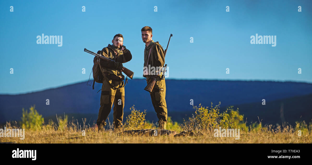 Masculine hobby activity hunting hi-res stock photography and images ...