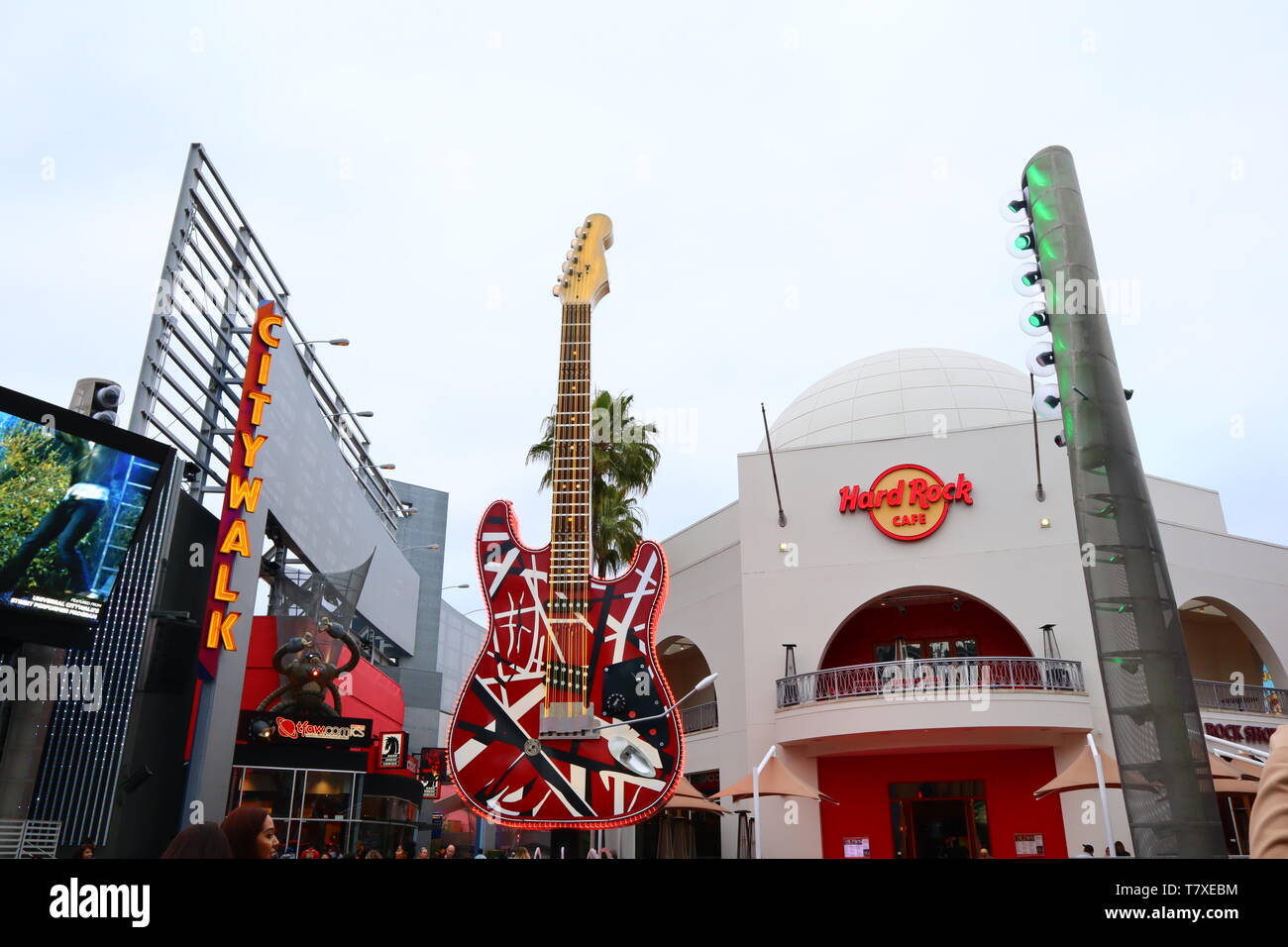 view of UNIVERSAL STUDIOS CITYWALK entertainment and retail districts ...