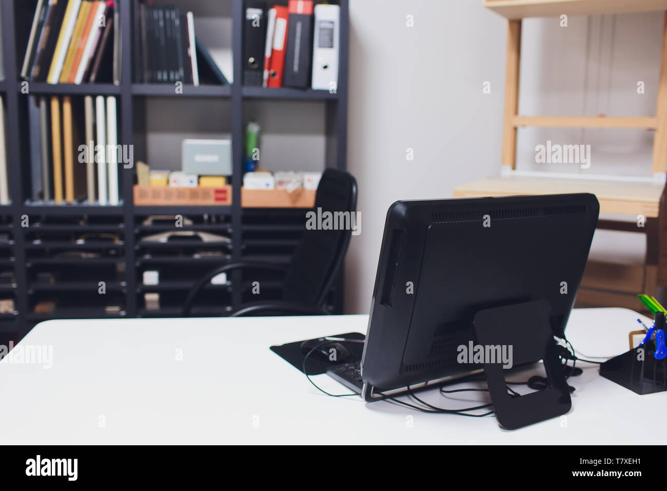 Desktop computer back panel hi-res stock photography and images - Alamy