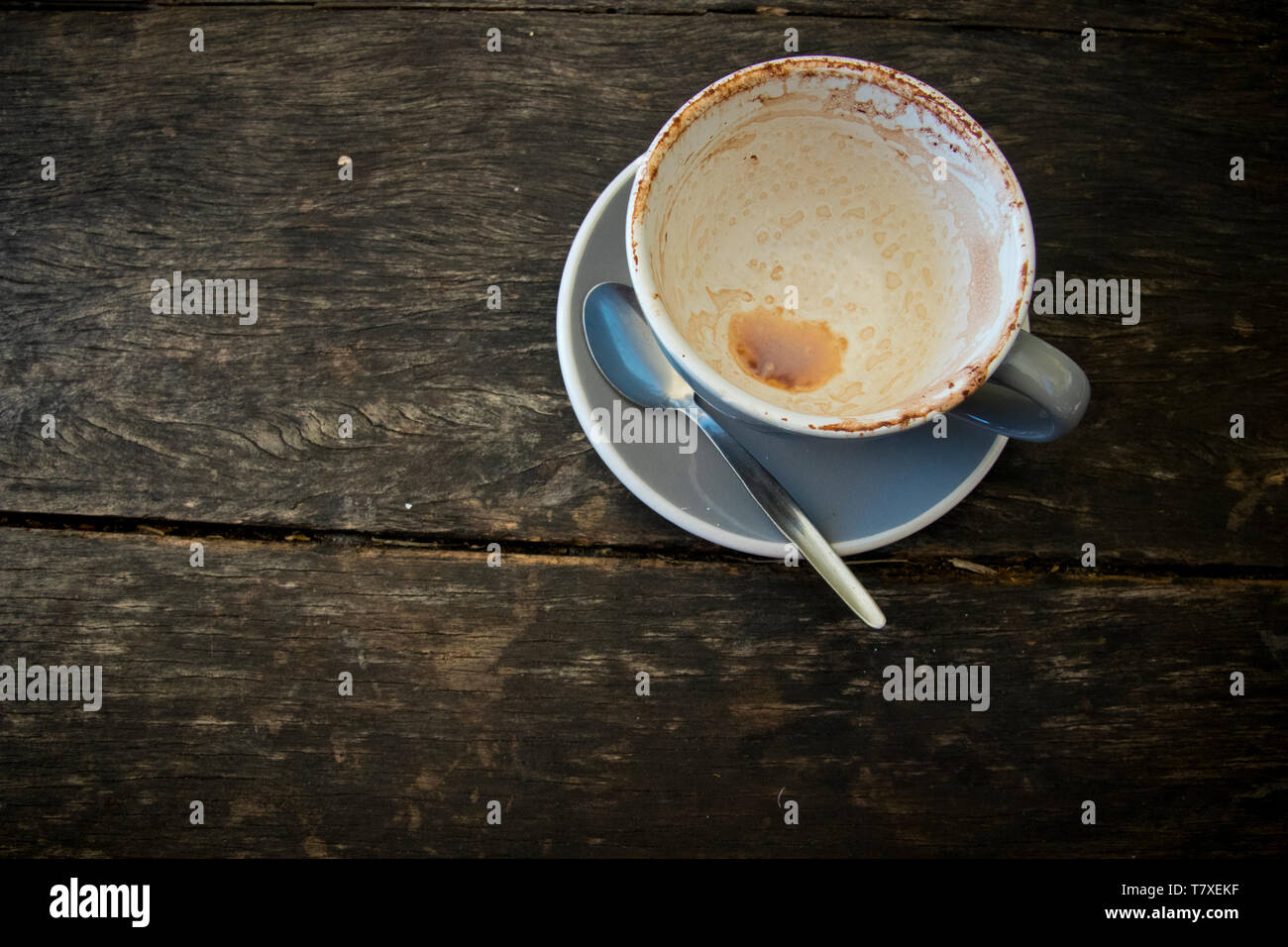 Empty Coffee cup Stock Photo - Alamy