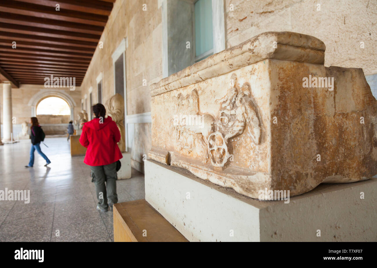 Museo del Ágora. Pórtico de Atalo. Ágora Griega. Acrópolis. Atenas ...