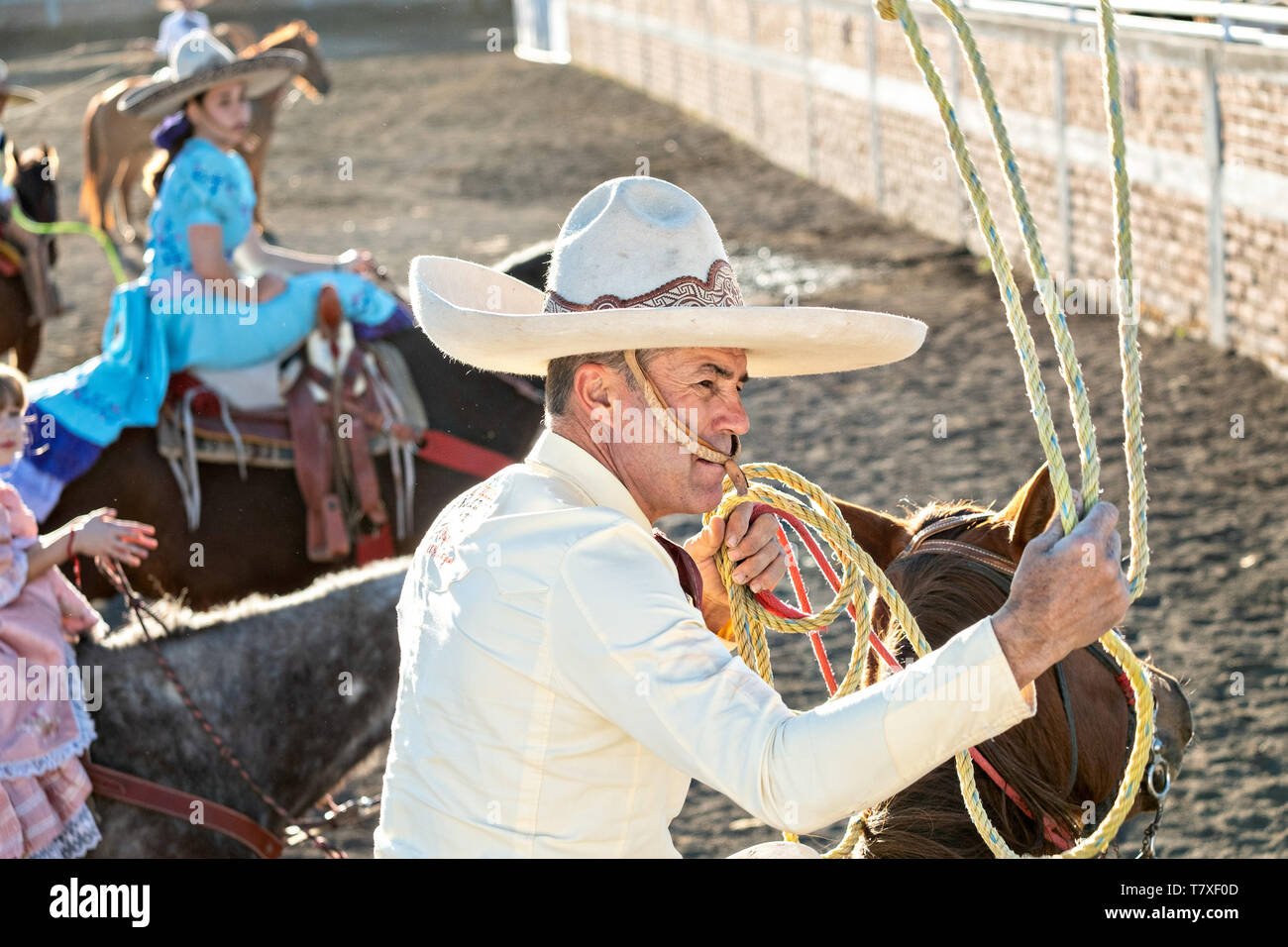 Mexican cowboys tradition family mexico hi-res stock photography and ...