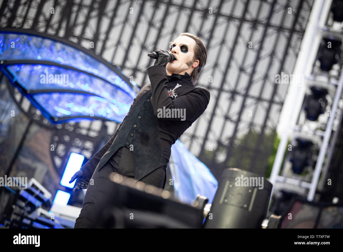 Milano, 8th of May. Ghost performs live @ Ippodromo snai del galoppo ...