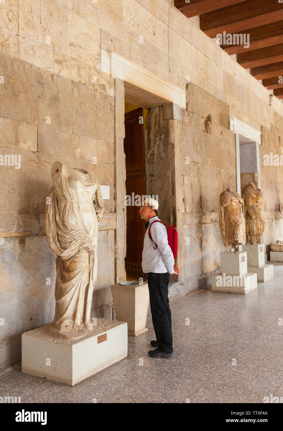 Museo del Ágora. Pórtico de Atalo. Ágora Griega. Acrópolis. Atenas ...