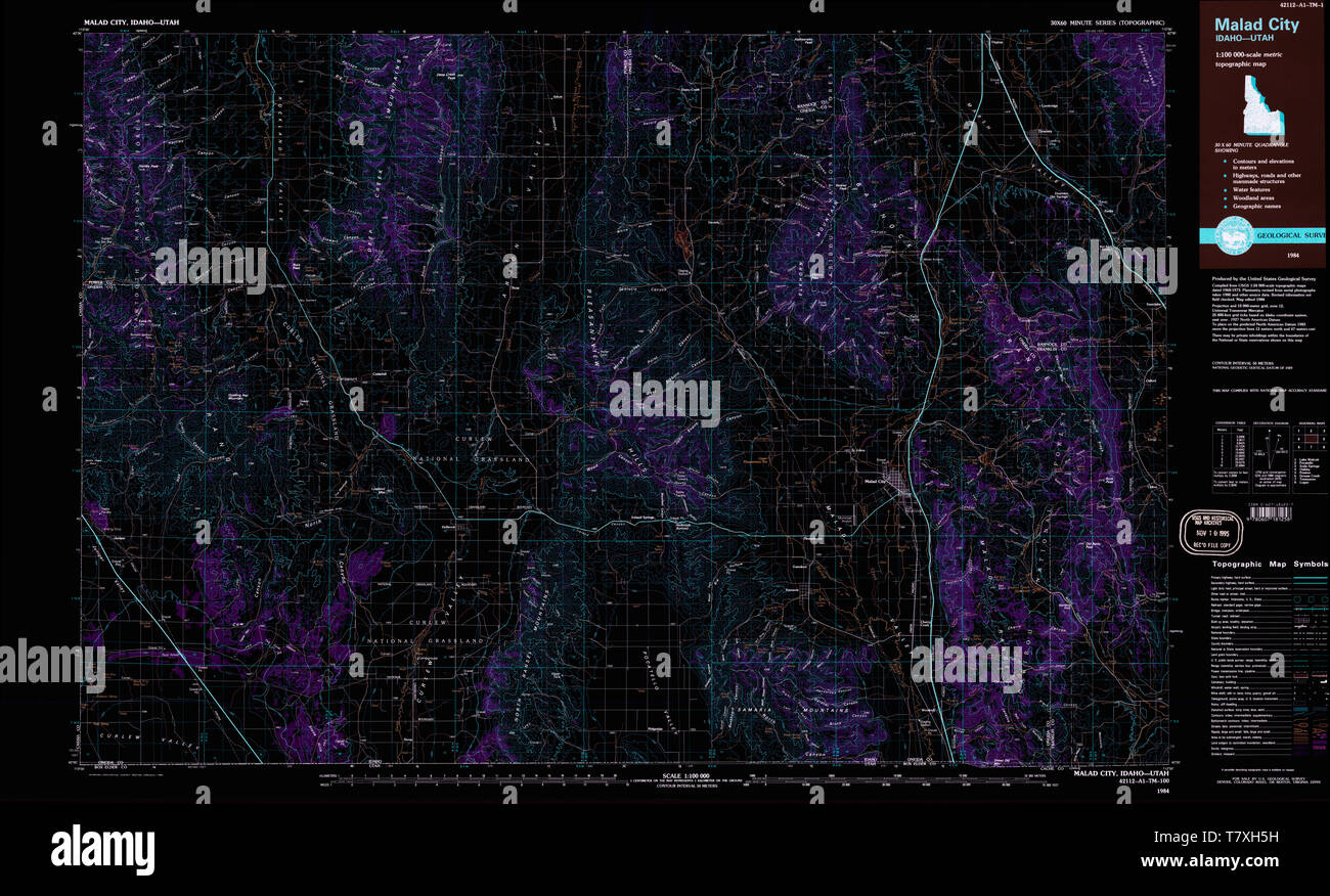 Map of malad city hi-res stock photography and images - Alamy