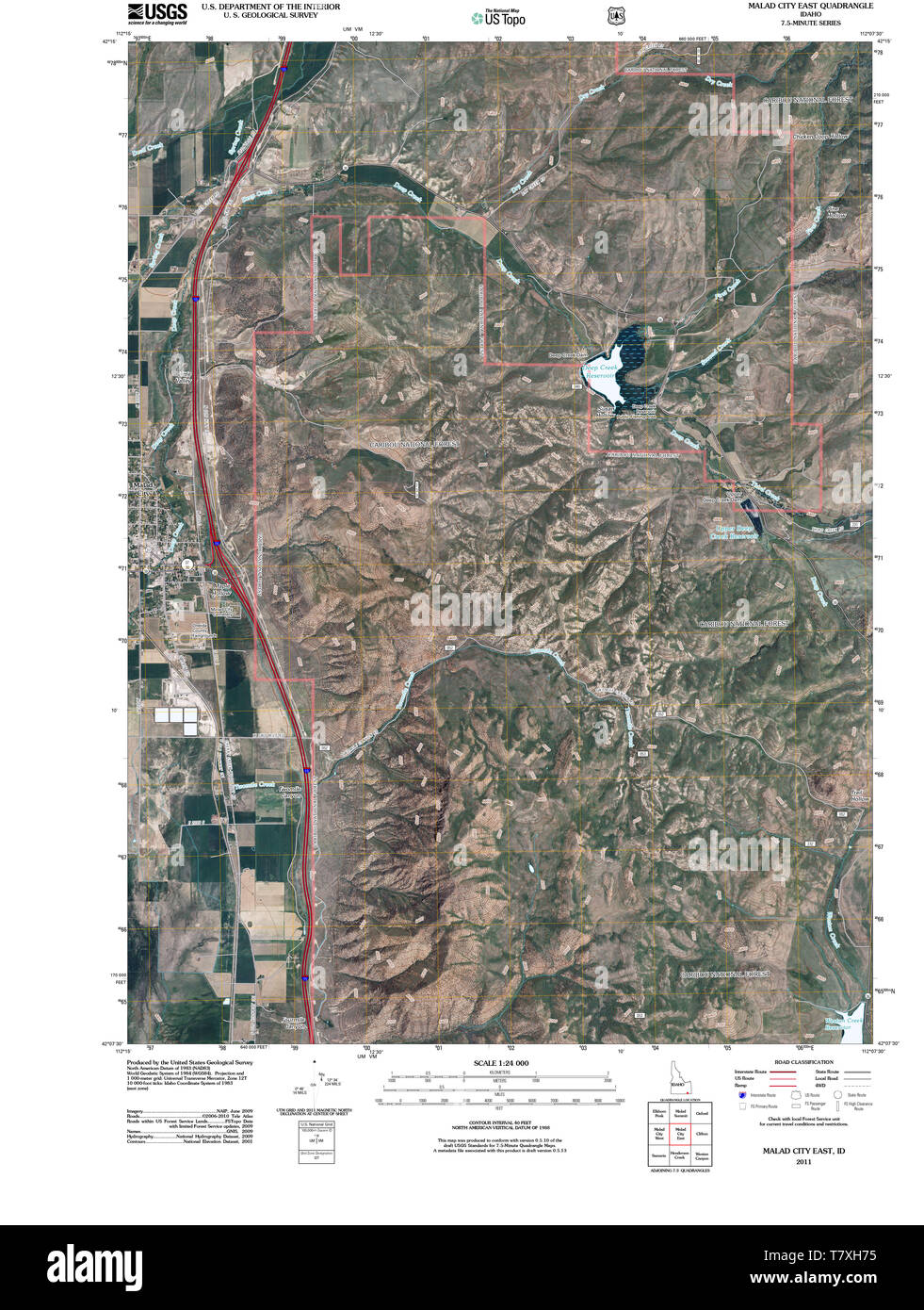 Map of malad city hi-res stock photography and images - Alamy