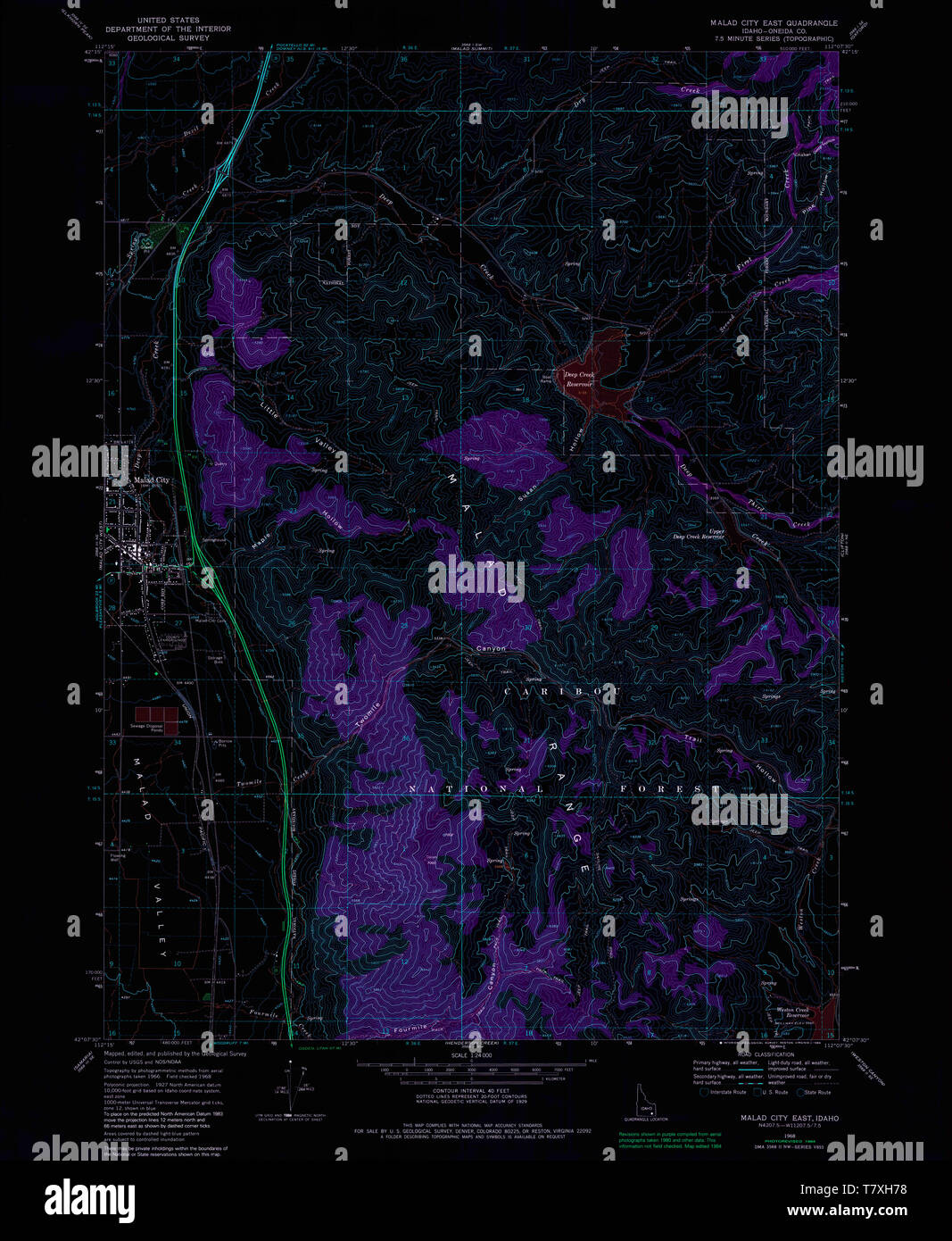 Map of malad city hi-res stock photography and images - Alamy