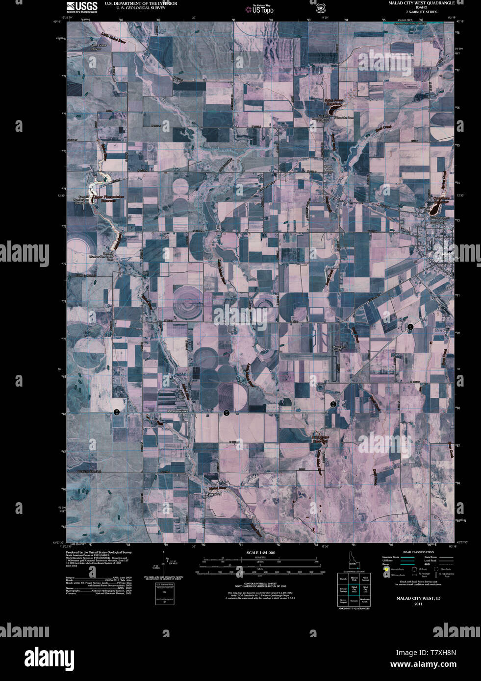 Map of malad city hi-res stock photography and images - Alamy