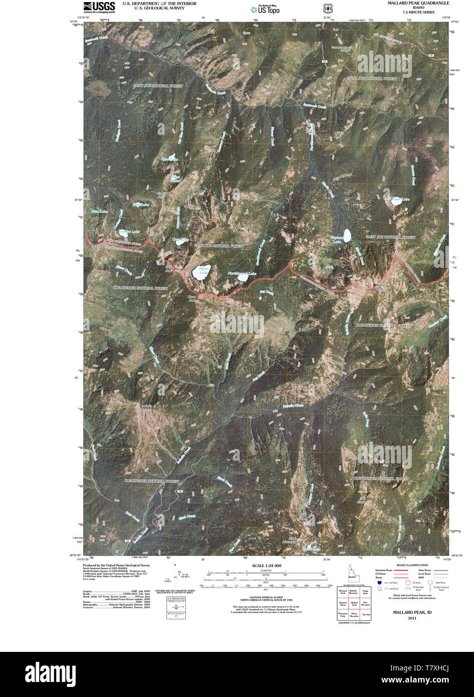 Map of mallard hi-res stock photography and images - Alamy