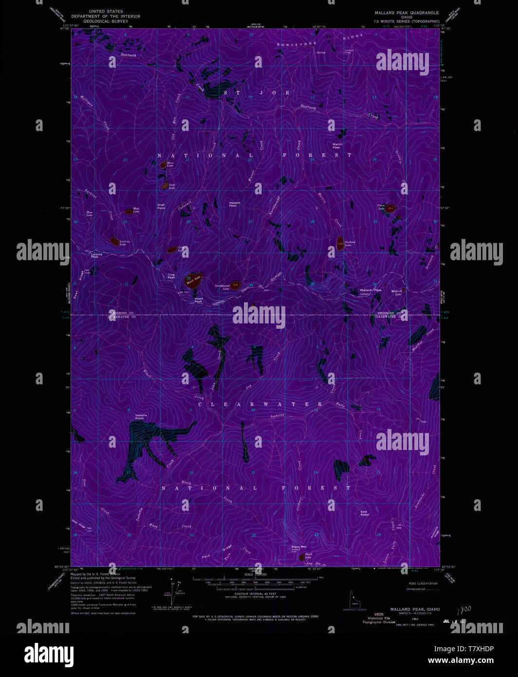 Mallard map hi-res stock photography and images - Alamy