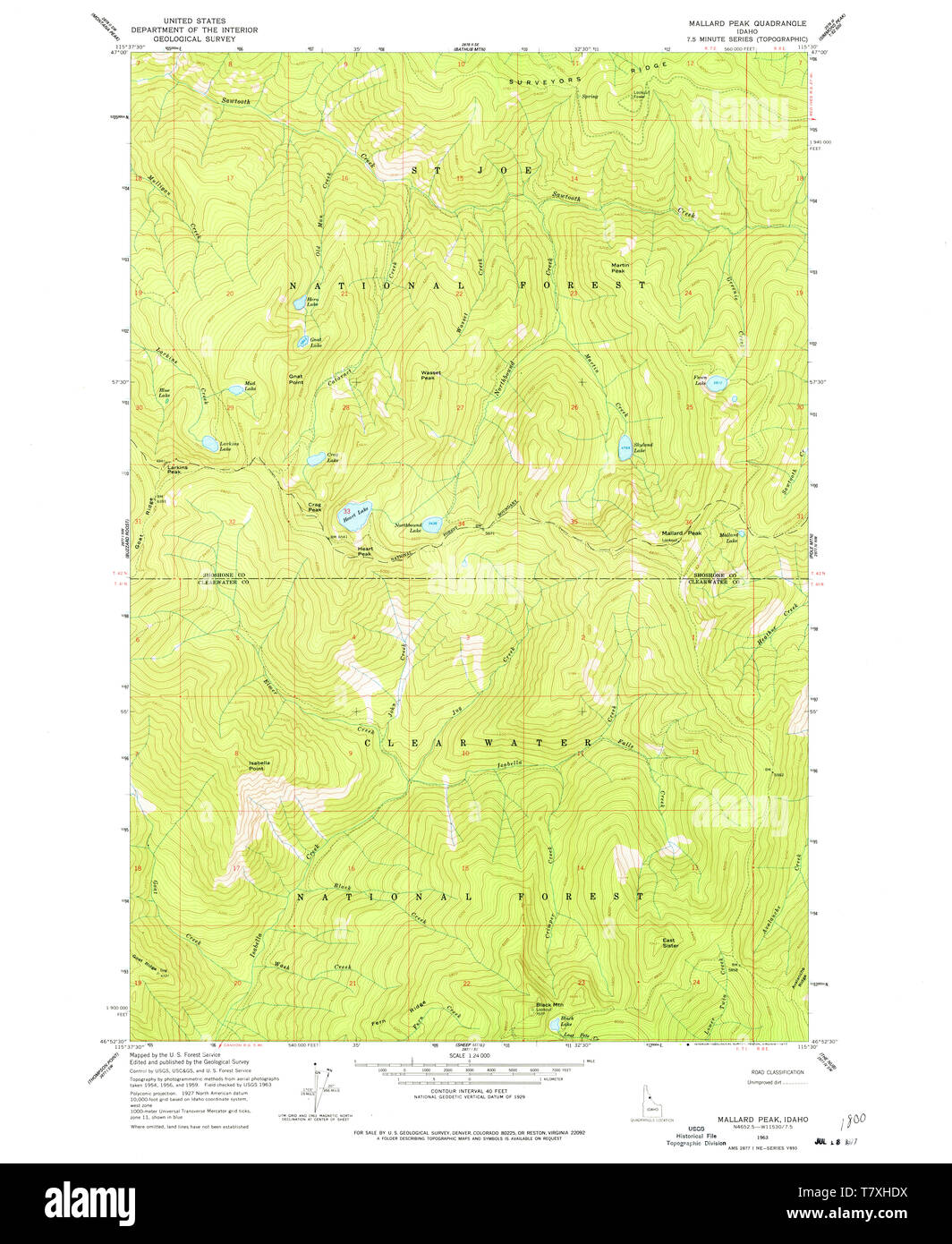 Map of mallard hi-res stock photography and images - Alamy
