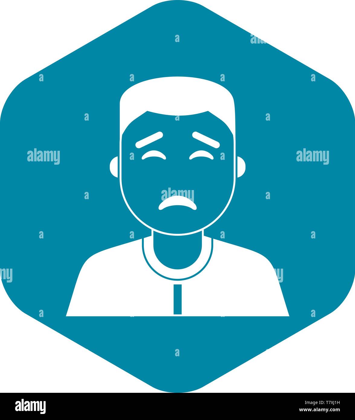 Asian man icon, simple style Stock Vector Image & Art - Alamy