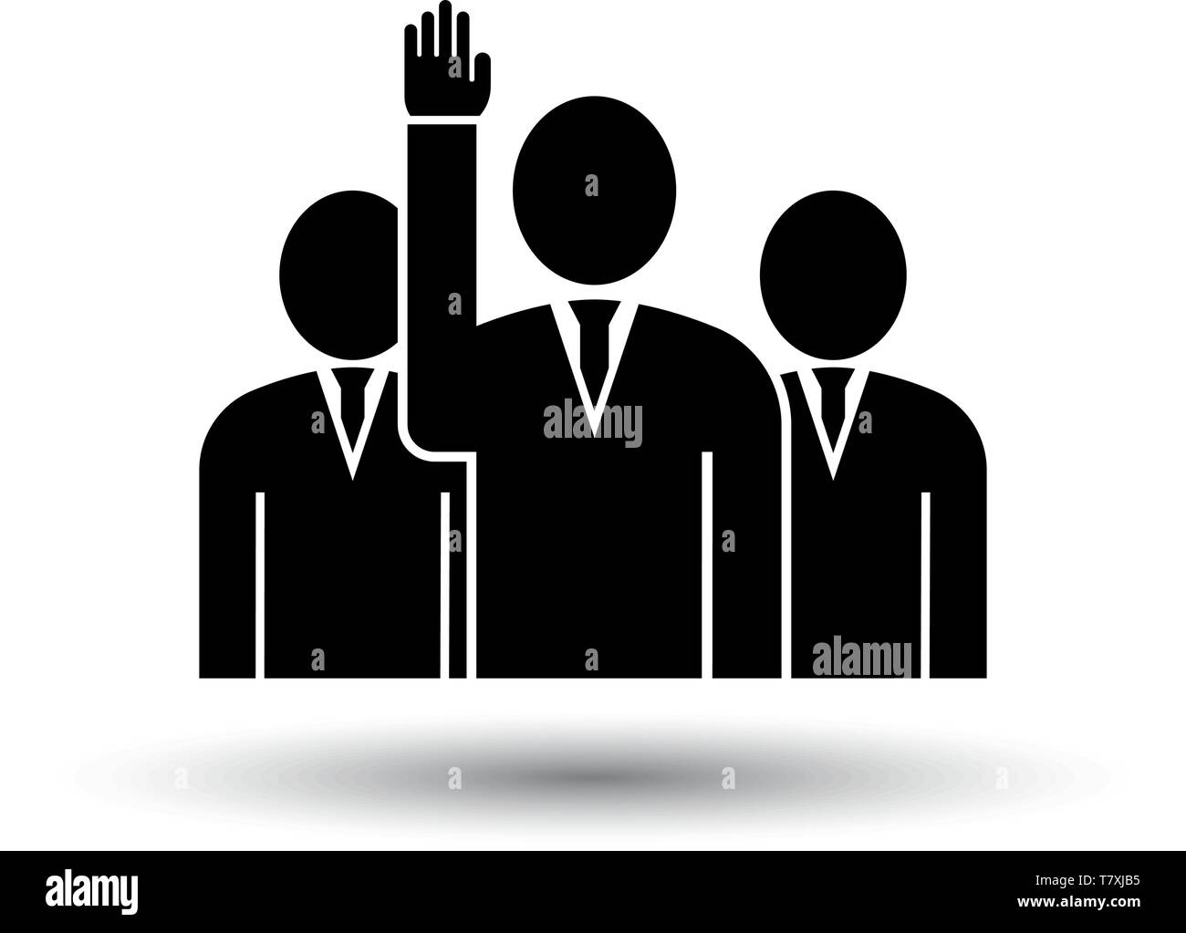 Black men vote Stock Vector Images - Alamy