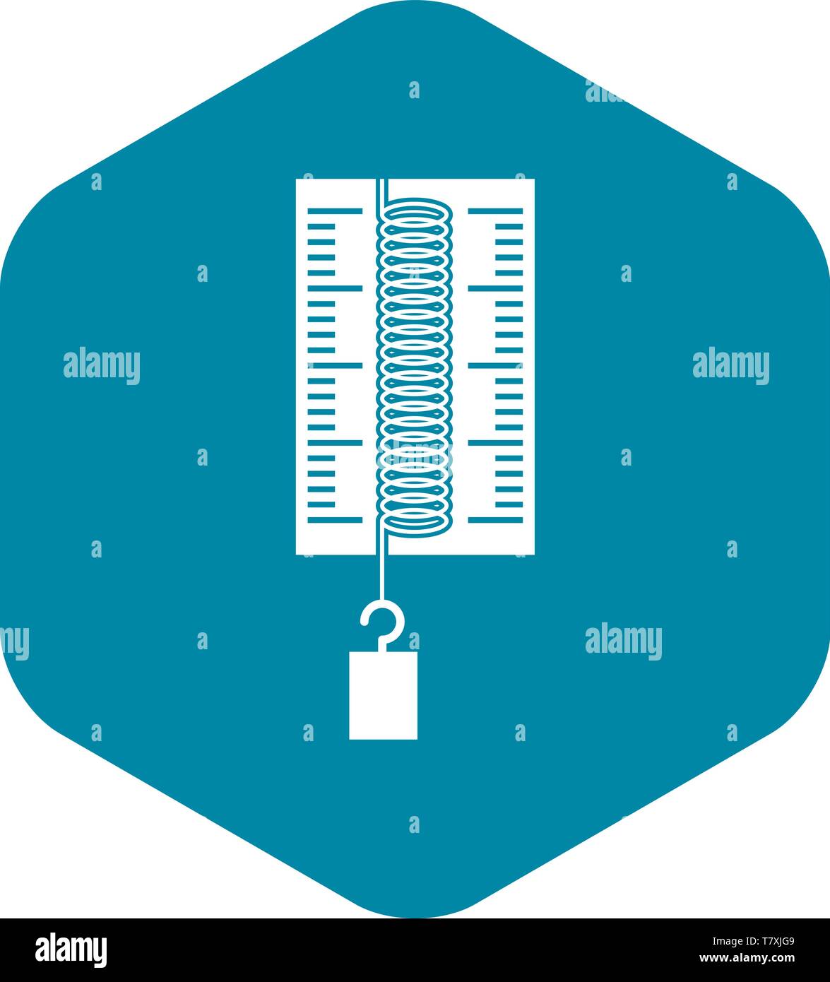 Physics dynamometer for laboratory work icon Stock Vector Image & Art ...