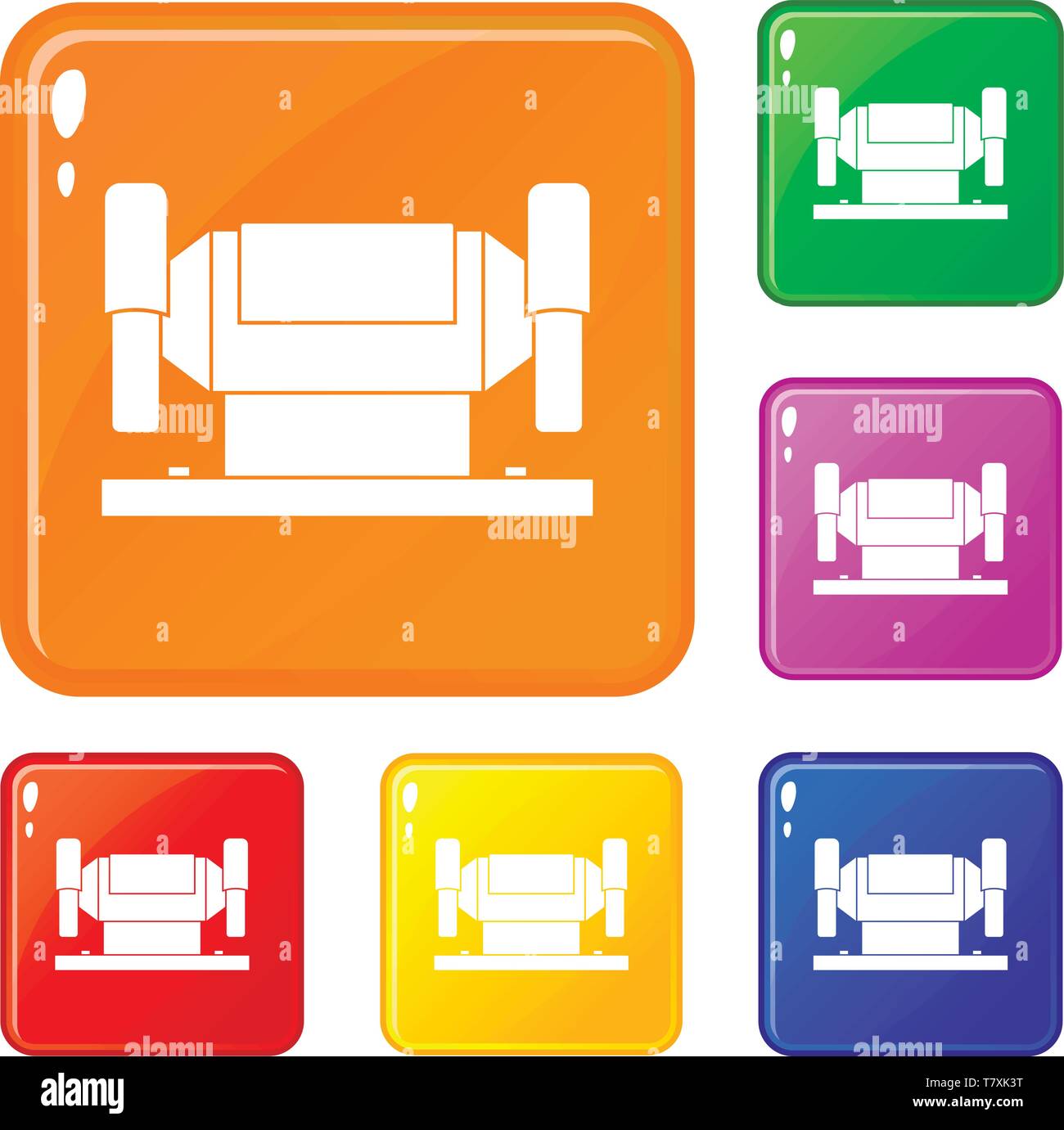 Drilling chips Stock Vector Images - Alamy