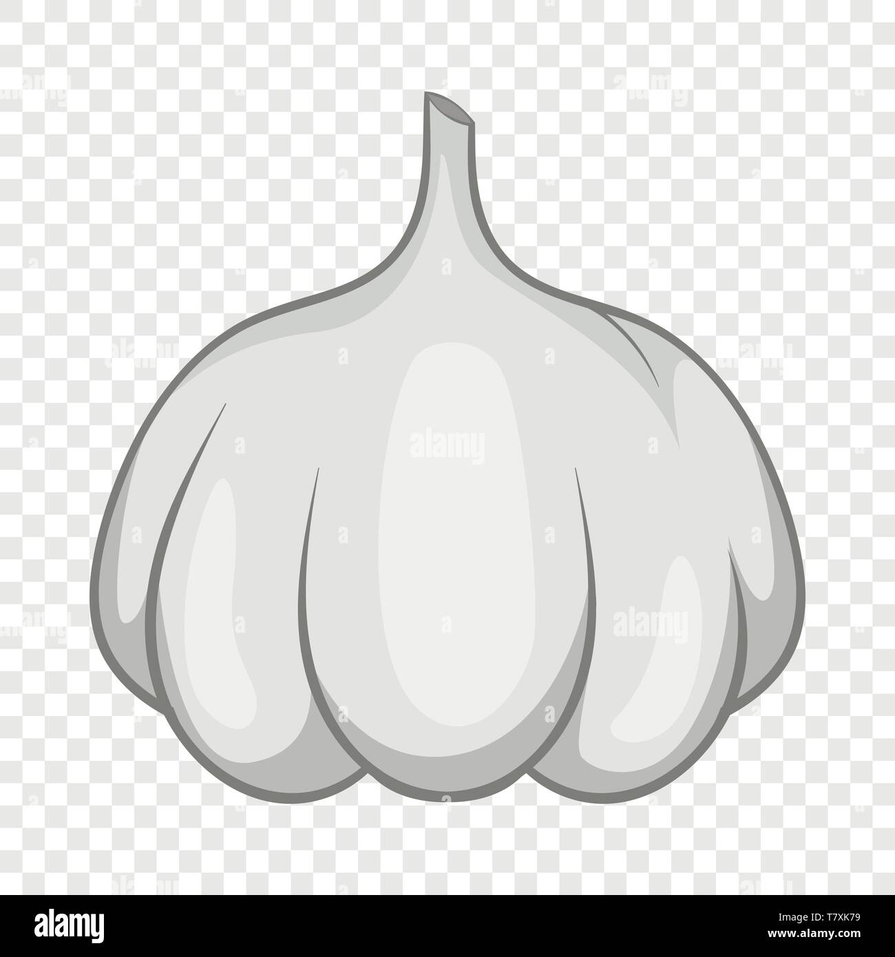 Garlic Clove Cartoon