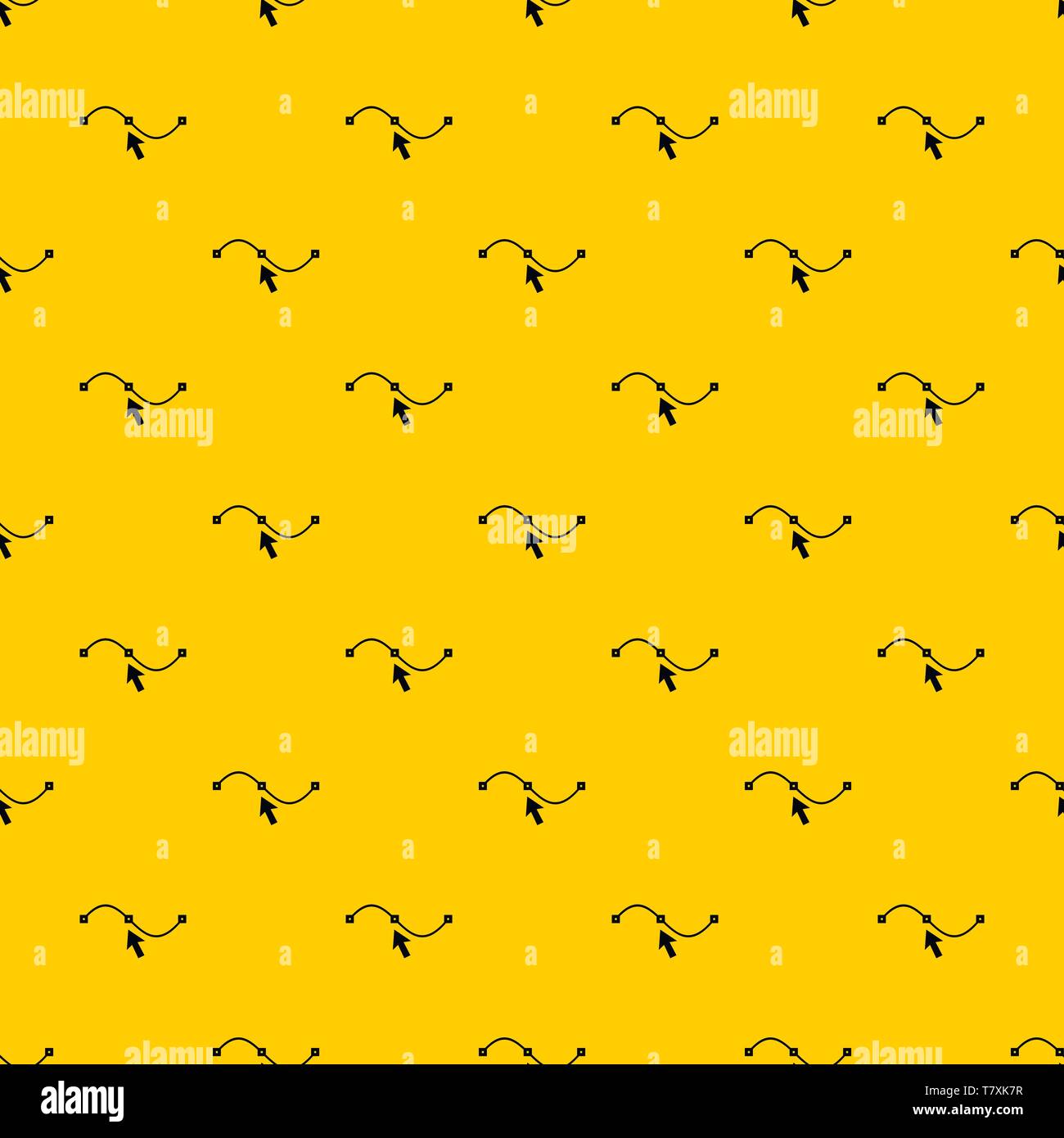 Drawing the curve pattern vector Stock Vector Image & Art - Alamy