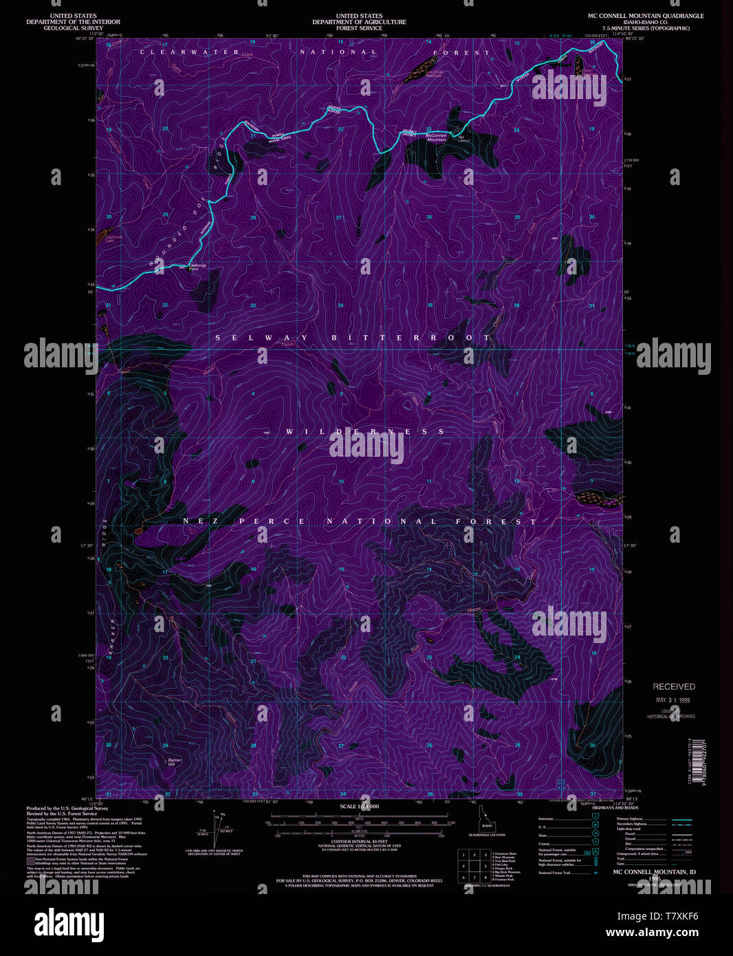 Connell map hi-res stock photography and images - Alamy
