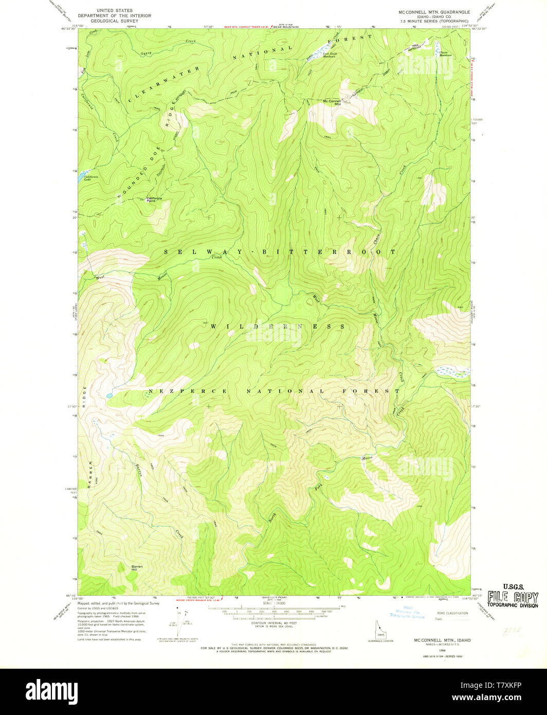 Connell map hi-res stock photography and images - Alamy