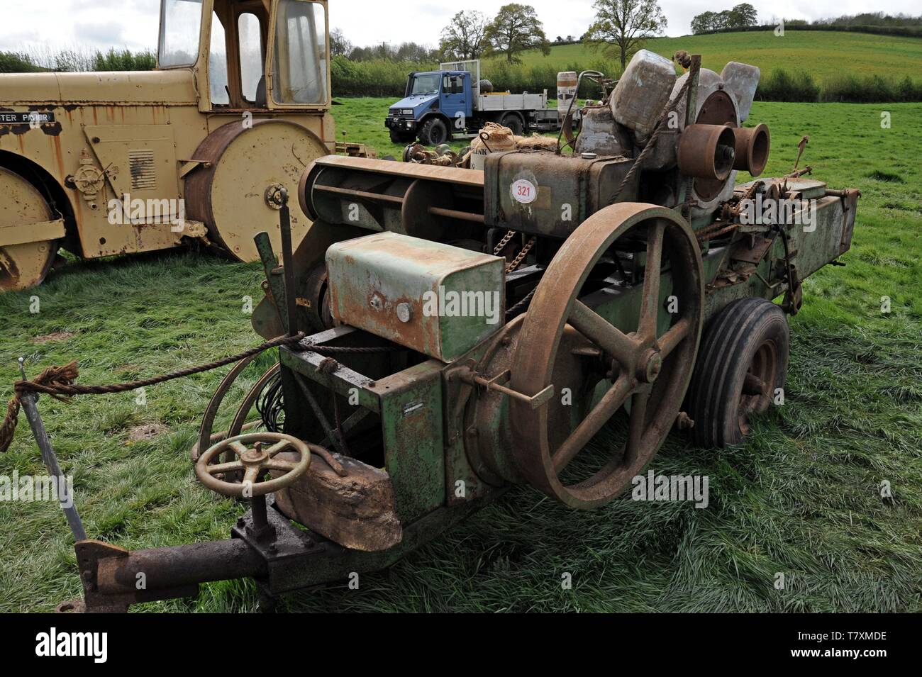 Vintage baler hi-res stock photography and images - Alamy