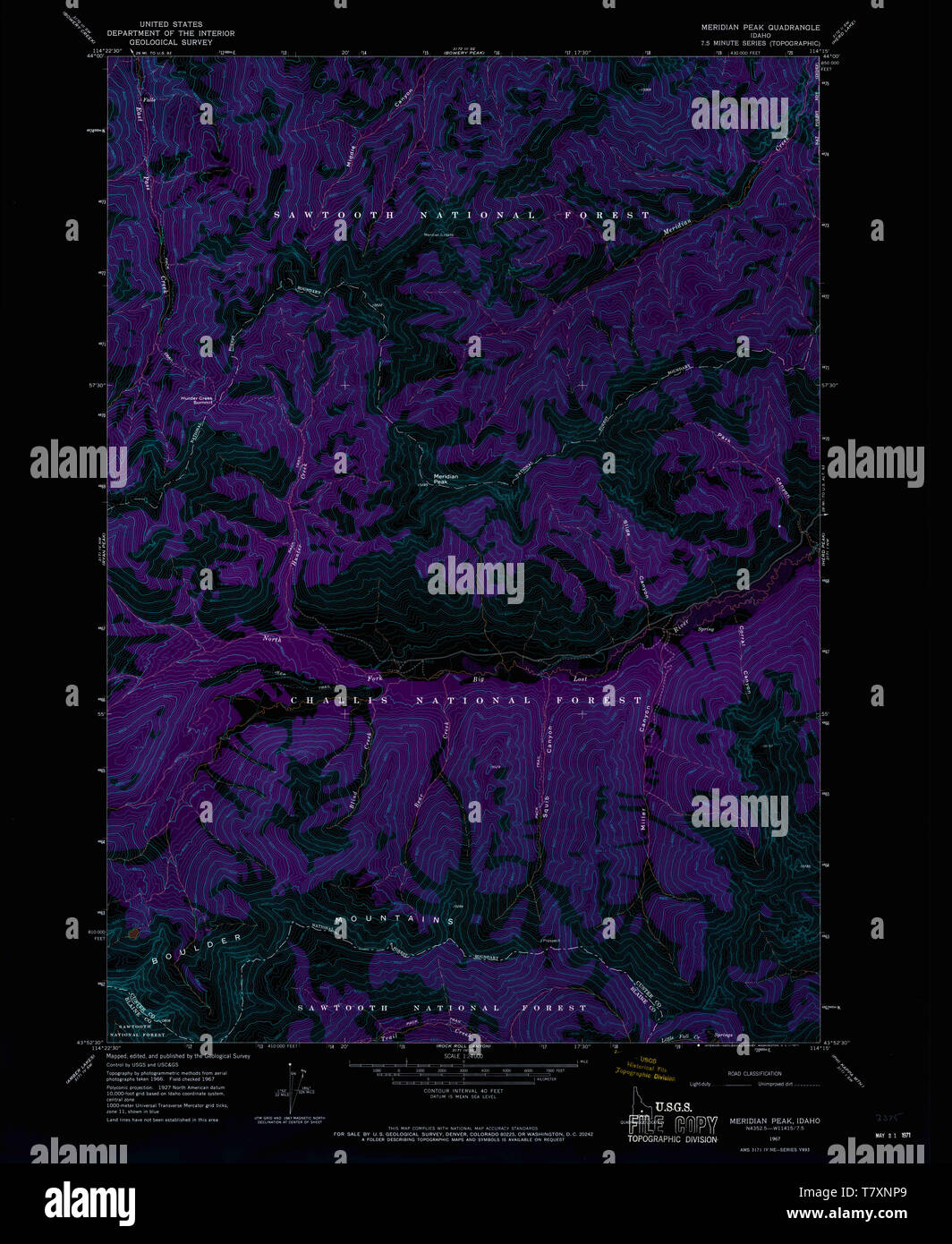 Meridian idaho map hi-res stock photography and images - Alamy