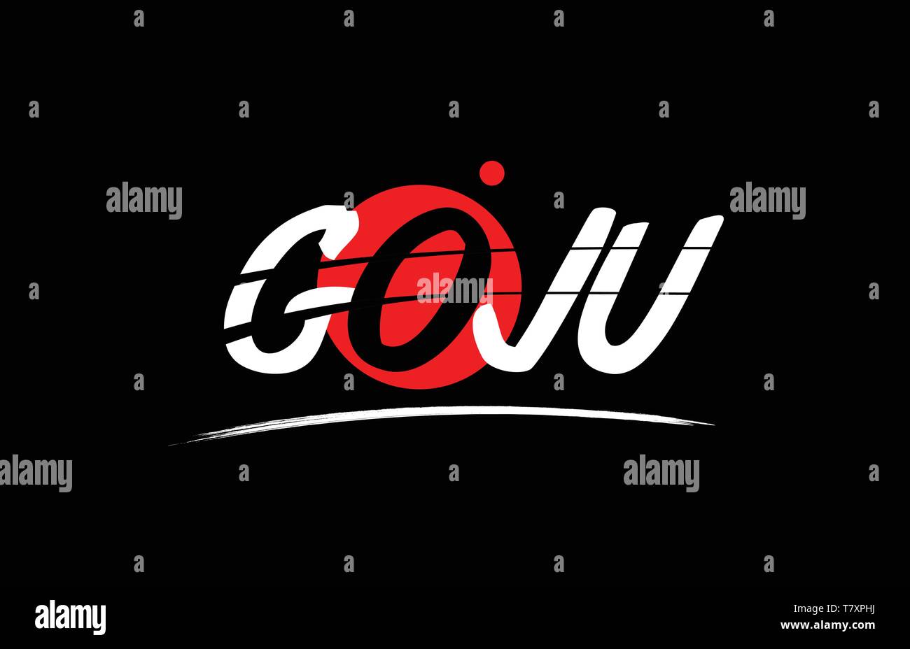 goju text word on black background with red circle suitable for card ...