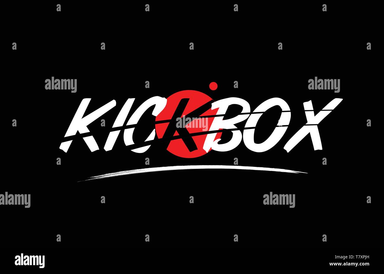 Kickbox symbol Stock Vector Images - Alamy