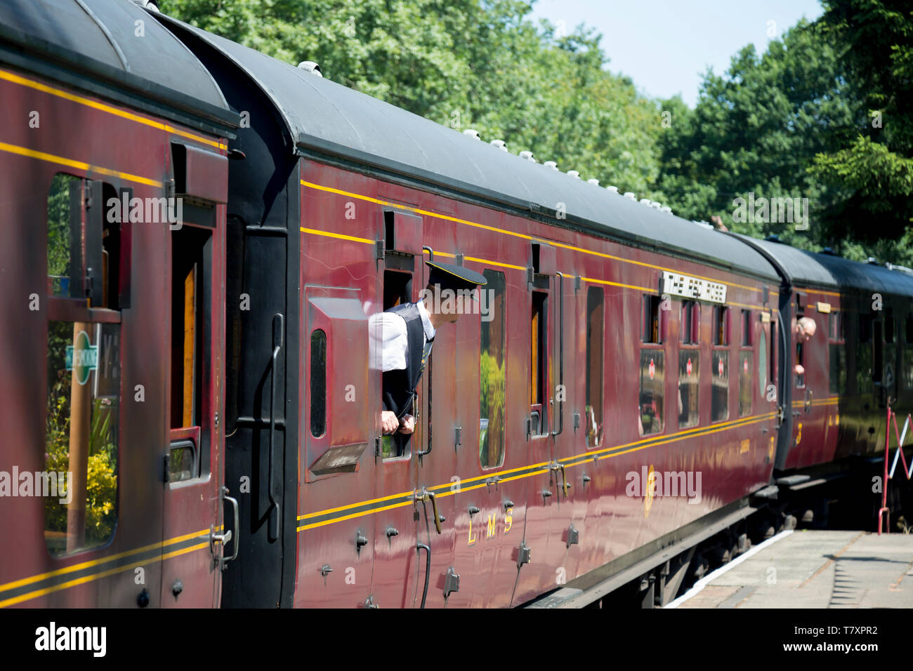 View from train uk window carriage hi-res stock photography and images ...