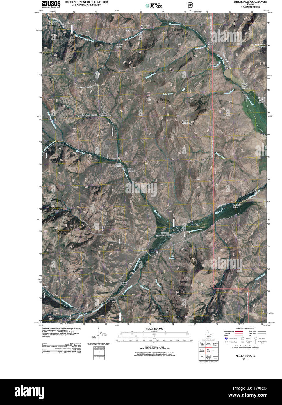 Miller map Cut Out Stock Images & Pictures - Alamy
