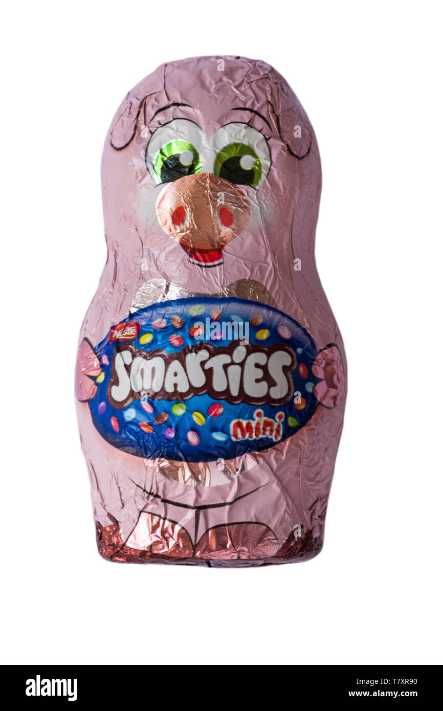 Smarties pig character hi-res stock photography and images - Alamy