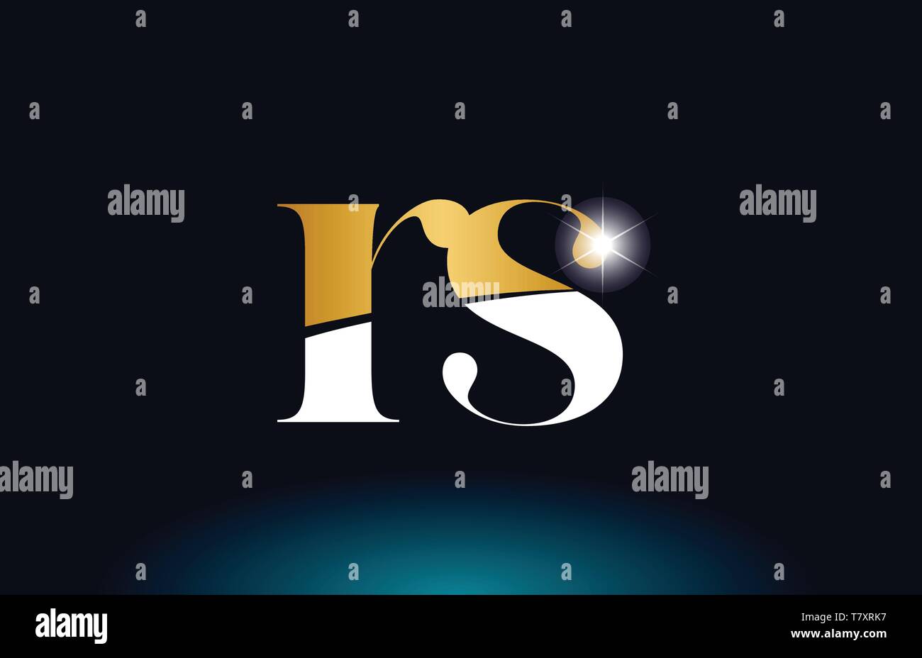 Rs letter Stock Vector Images - Alamy