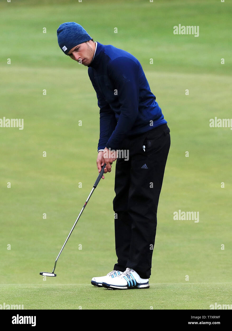 England's Matthew Jordan on the 16th green during day one of the ...